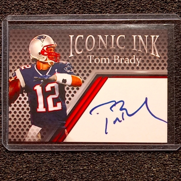 Other | 200 Tom Brady Iconic Ink Autograph Rookie Card Limited Edition ...